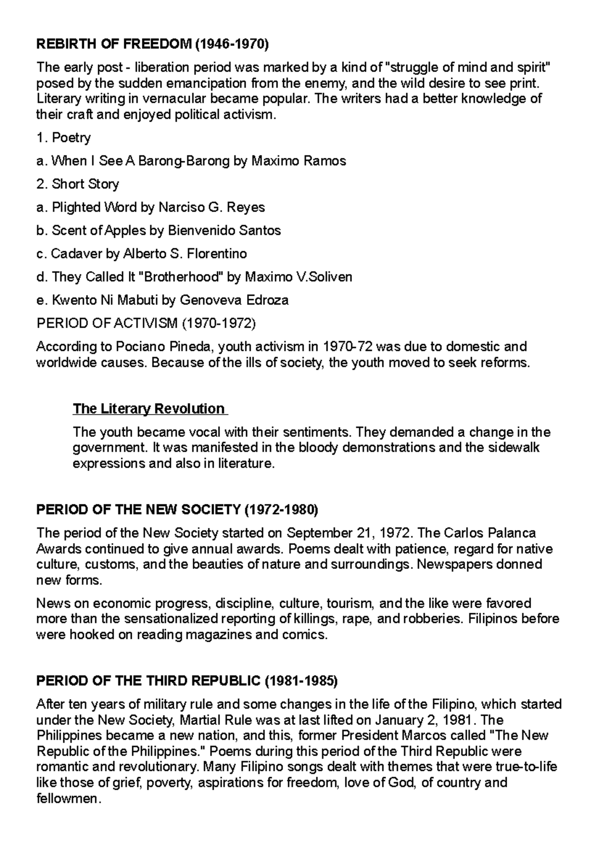 Rebirth-OF- Freedom - 21st Century - REBIRTH OF FREEDOM (1946-1970) The ...