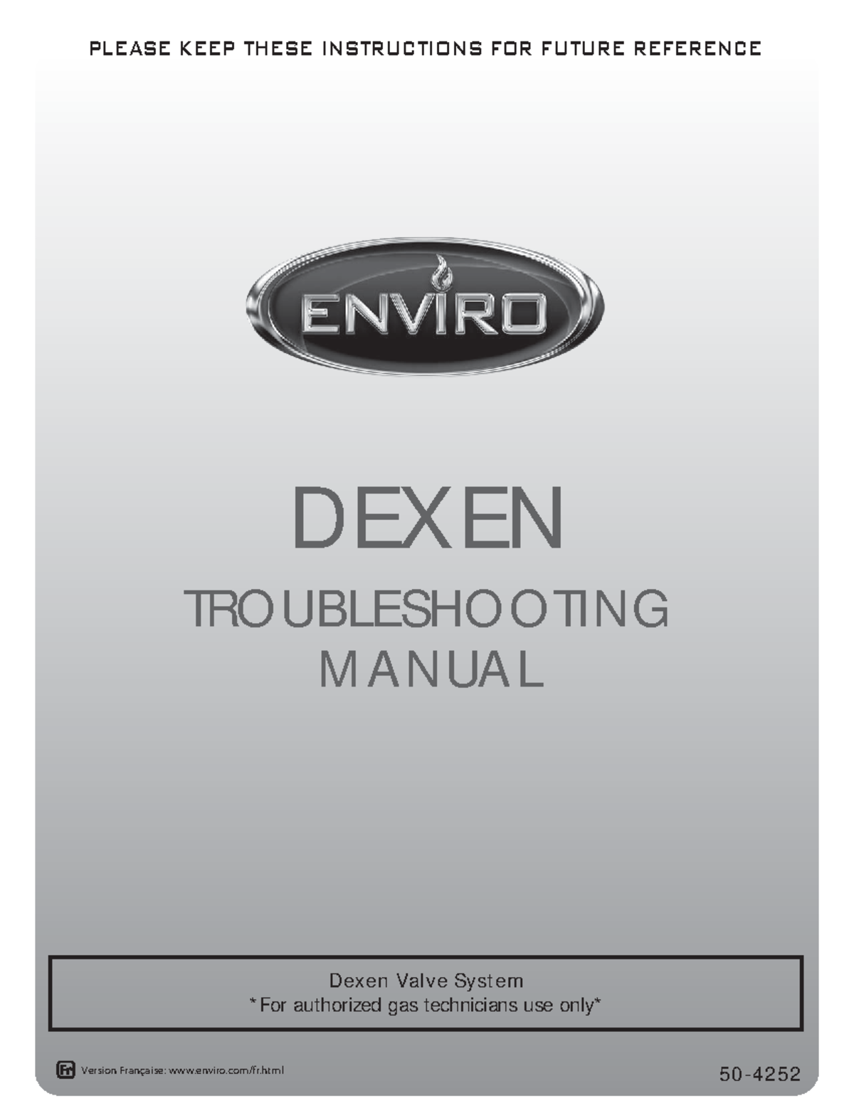 C-16388 Dexen Technical Manual - 1 Version Française: enviro/fr.html ...