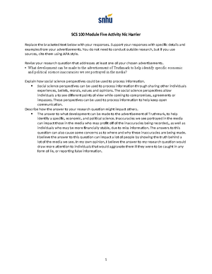 SCS 100 M1 Act Advertisement Selection (COMP) 80 80 - SCS 100 Module ...