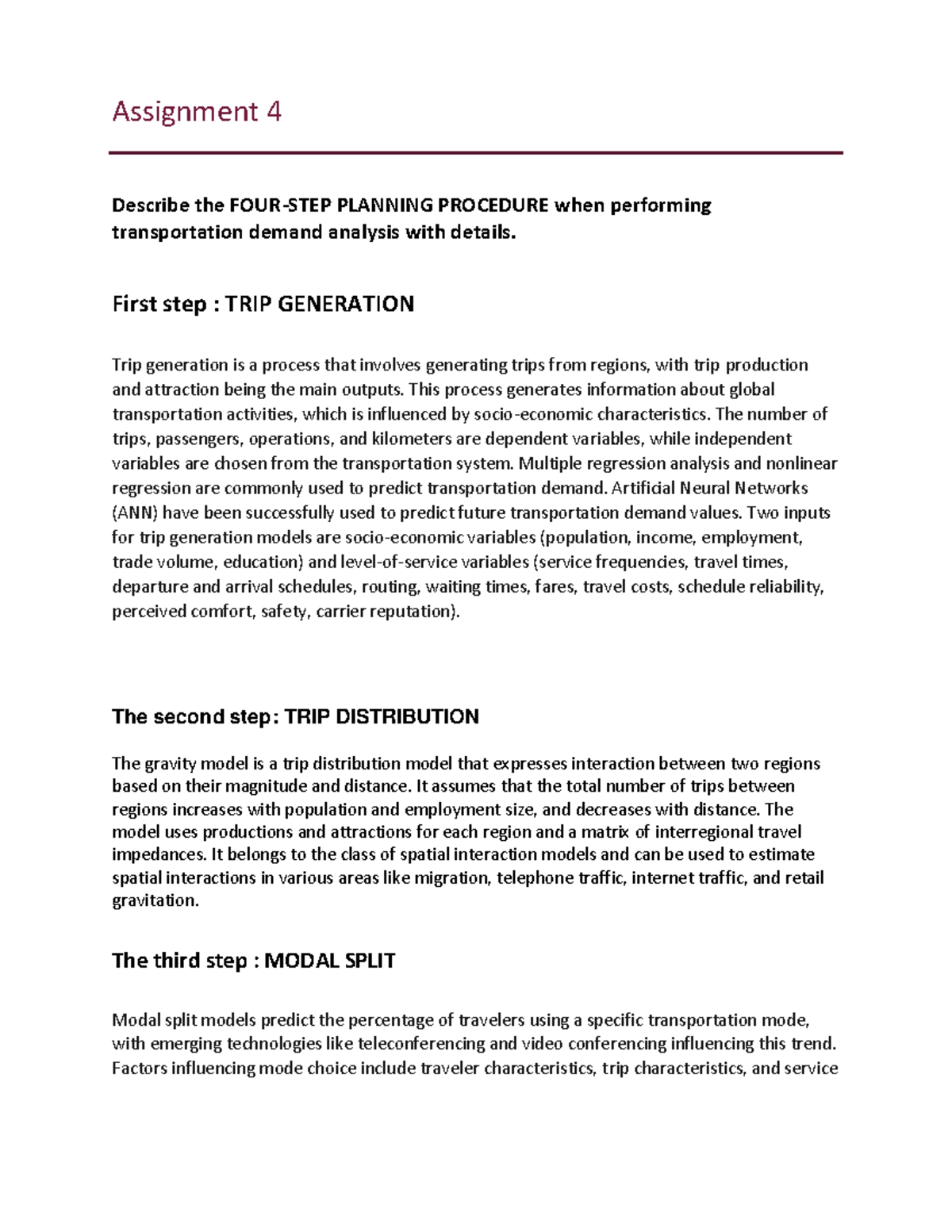 Document (19) - Rrereeedd - Assignment 4 Describe the FOUR-STEP ...