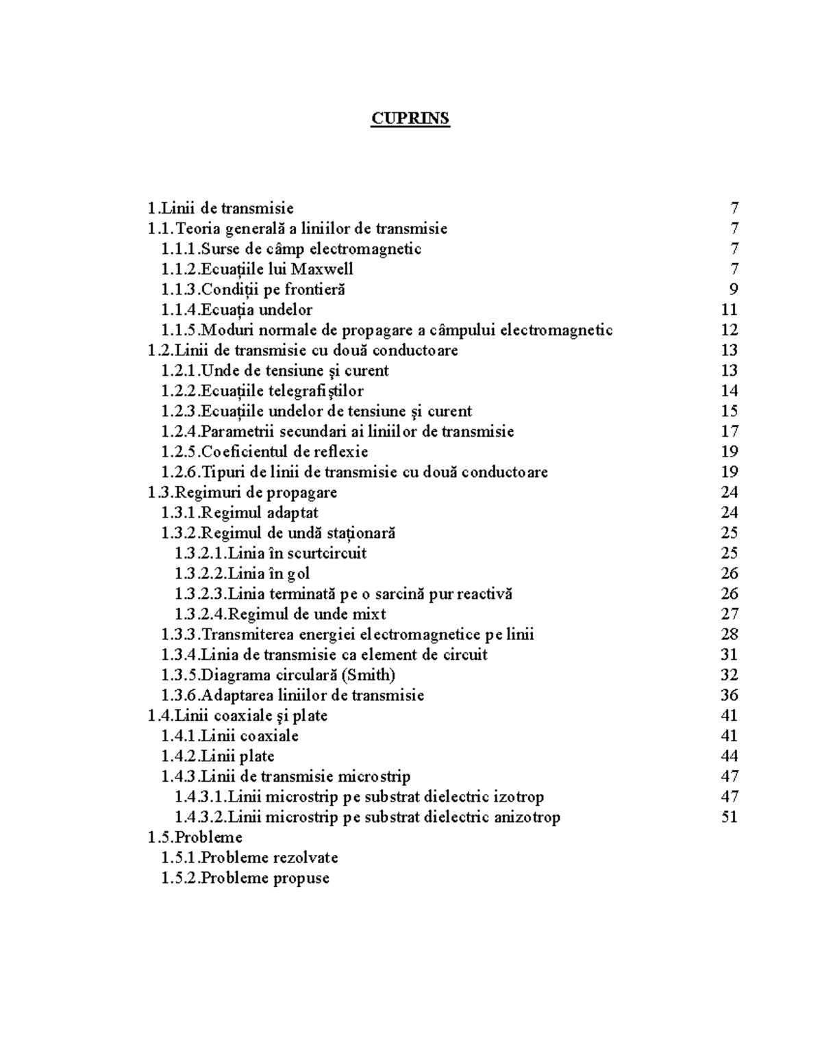 Microunde note de curs - curs - CUPRINS 1.5 1.5.1 rezolvate 1 de ...