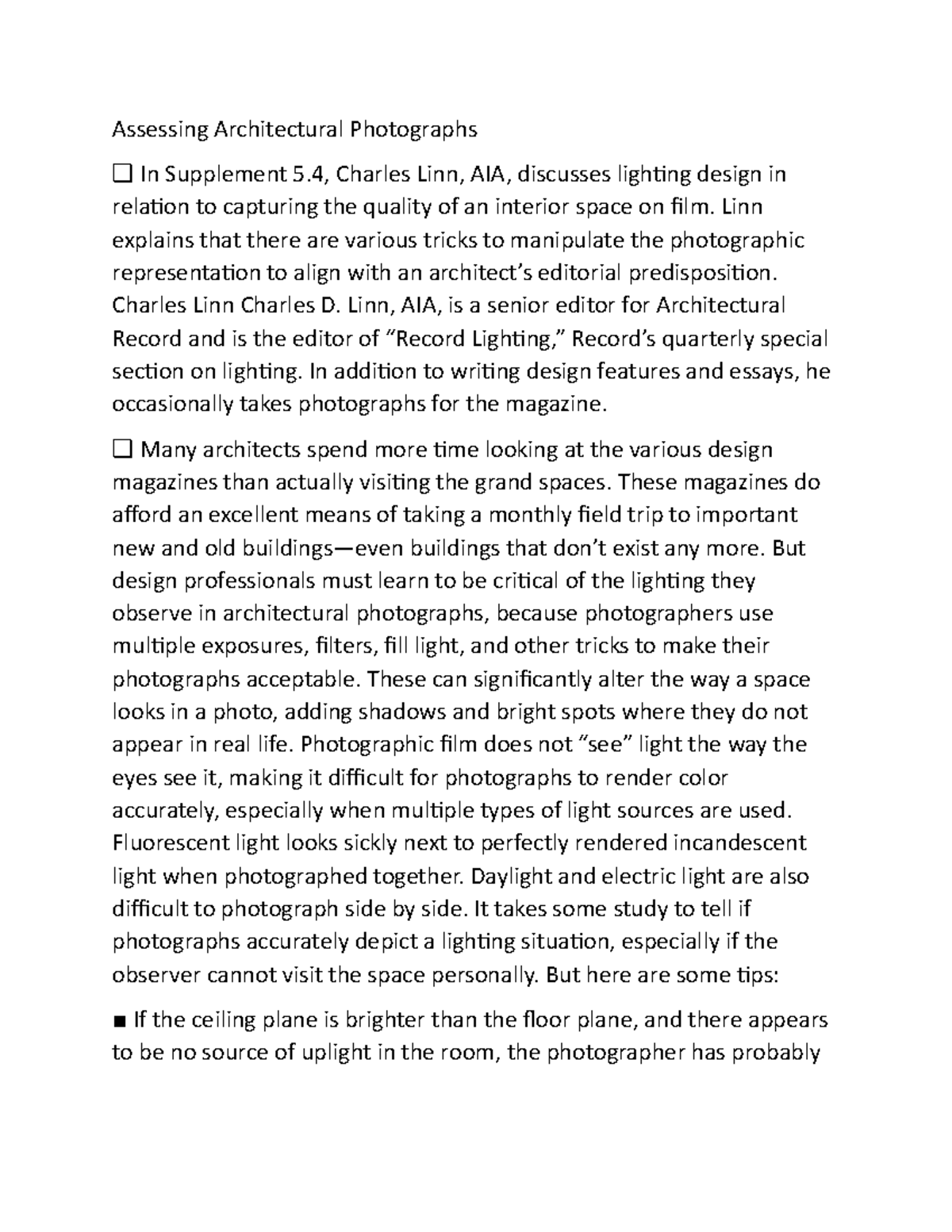 AR 31 - Lecture notes 3-7 - Architectural Design 1 - TIP - Studocu