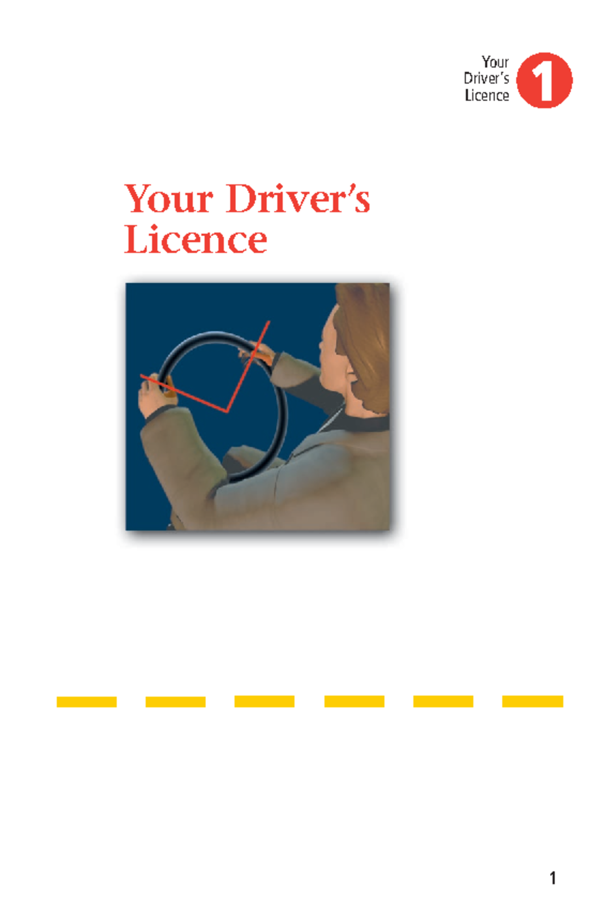 DH-Chapter 1 - vert good - Driver’s Licence 1 Your Driver’s Licence 1 ...