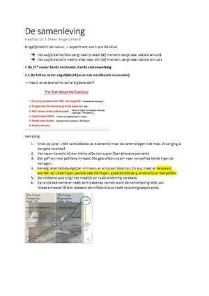 Samenleving samenvatting - De samenleving 1 de mens en de samenleving ...