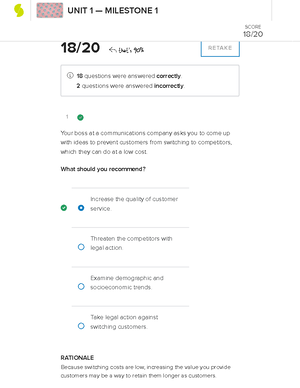 Sophia introduction-to-business-2:milestone 1 - UNIT 1 — MILESTONE 1 ...