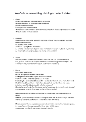 Schema preparaten practica -Dunne huid_ Epitheel: meerlagig verhoornd ...