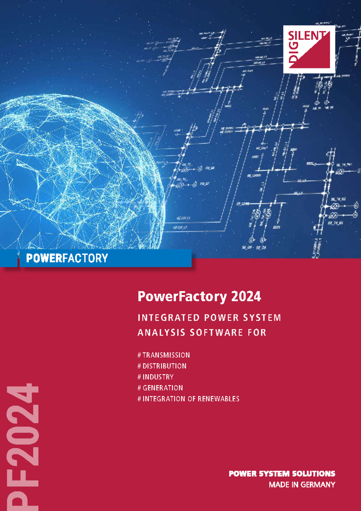 PF2024 Brochure (EN) - Digsilent - PowerFactory 2024 ####### I N T E G R AT E D P O W E R S Y S ...