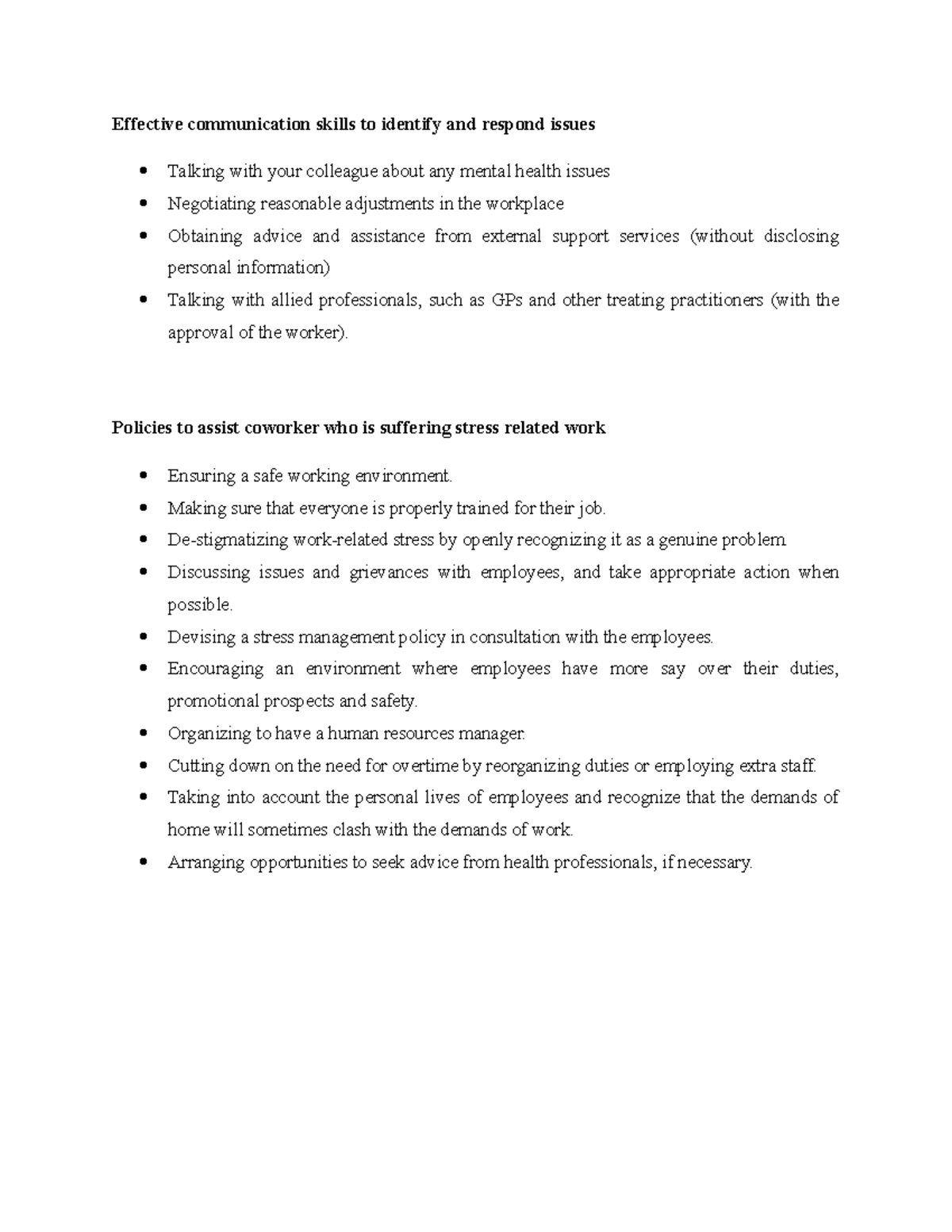 Activity 1 Chcmgt 005 - N/A - Effective communication skills to ...