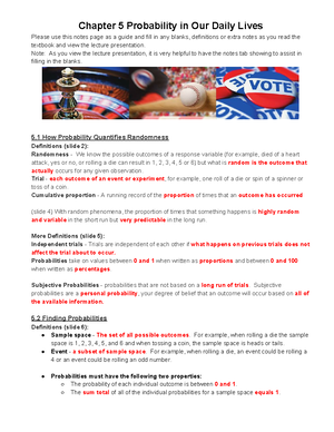 STA261 Final Exam Study Guide - STA261 FINAL EXAM STUDY GUIDE, FALL ...