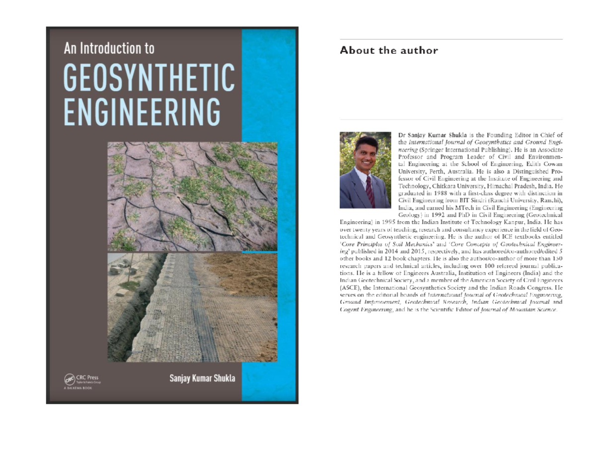 An introduction to geosynthetic engineering 2016-v1 - Cơ Học Kết Cấu ...
