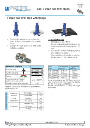 KSB Norm - KSB norm updated - KSB Earthing-pierce studs Earthing-pierce ...