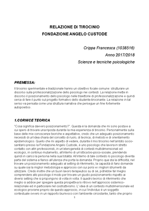 Progetto formativo precompilato - PROGETTO FORMATIVO (fac simile con ...