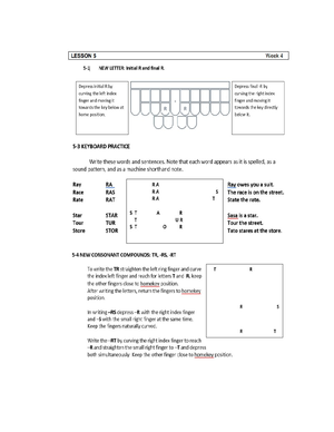 Lesson 6 with Learning Activity 6 - Foundation of Shorthand - Studocu