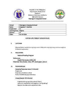 Buwan ng wika emcee script - BUWAN NG WIKA EMCEE SCRIPT ABLIB ...