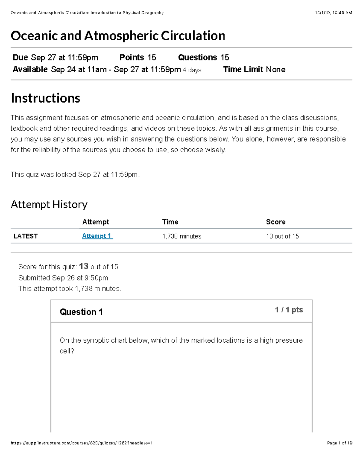Oceanic and Atmospheric Circulation: Introduction to Physical Geography ...