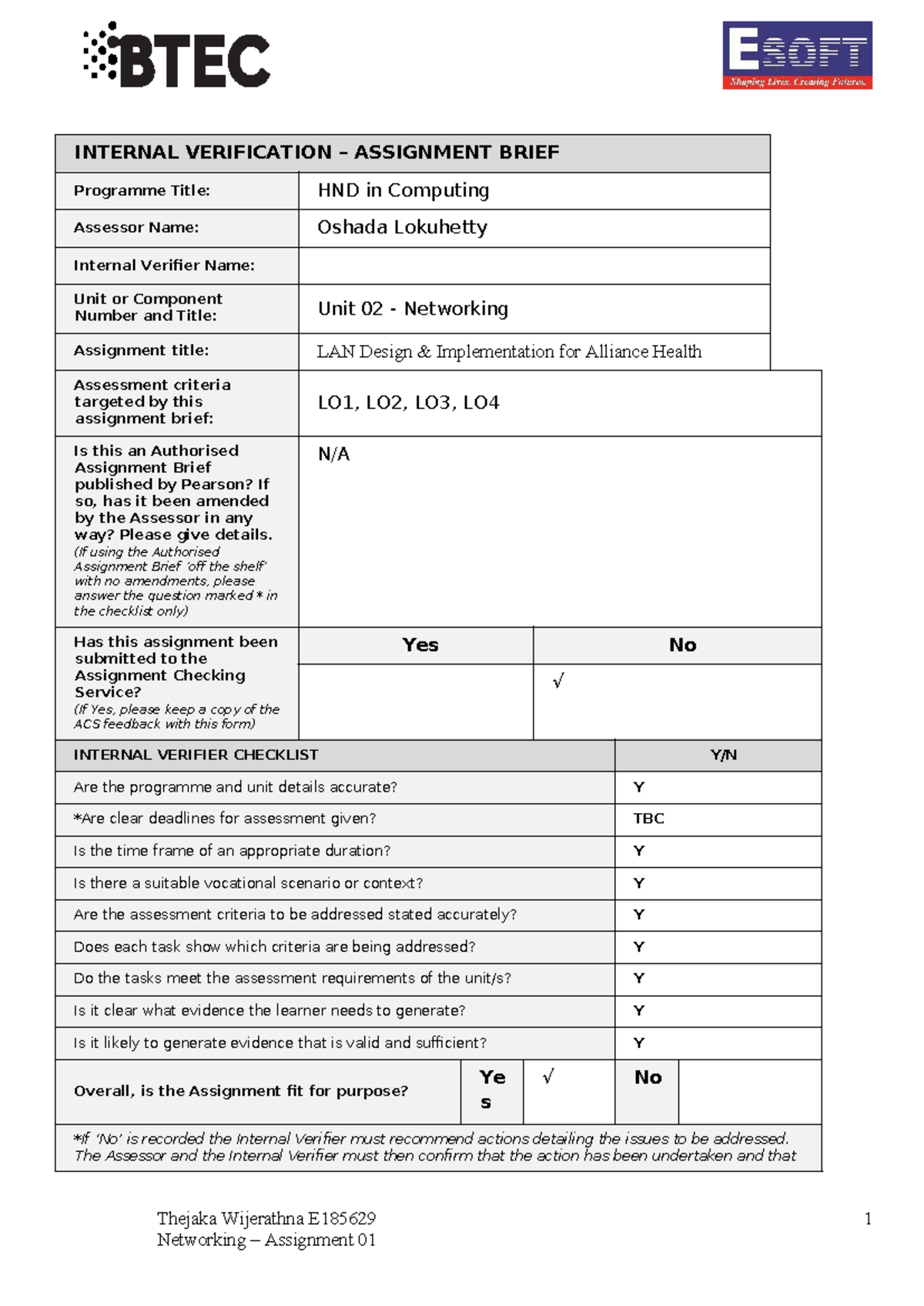 Unit 02 Networking Assignment (1st Marking Completed - Failed ... Unit 02 Networking Assignment (1st Marking Completed - Failed ...