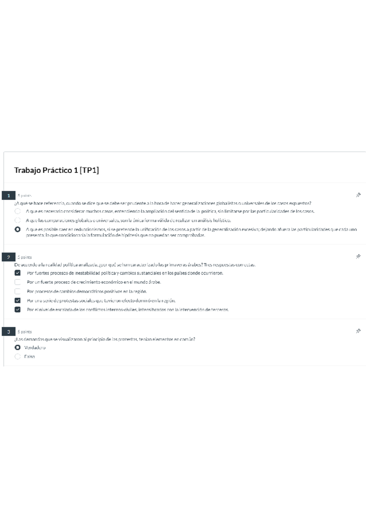 TP 1 Sistemas Políticos Comparados - 1 - Trabajo Práctico 1 1 5 points qué se hace referencia ...