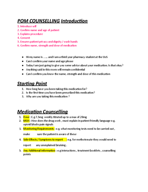 CPD 2- OSCE Drug History - 1. LEARNING THAT IS PLANNED GPhC Standard 10 ...
