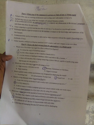 [Solved] send me freshman emerging technology questions about ...