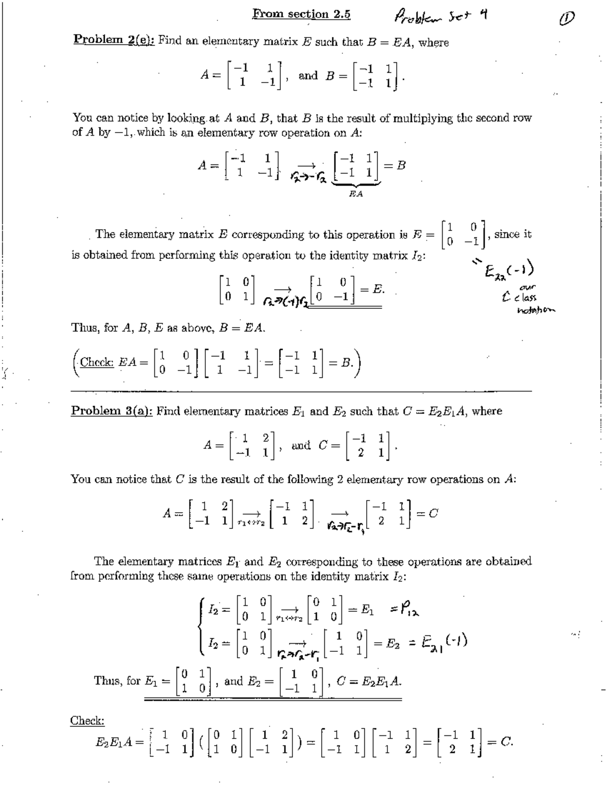 Problem set 4 selected solutions - MATH 122 - Studocu