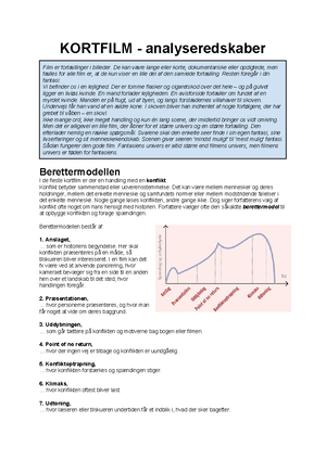 Skriveguide til portrætartikel - Skriveguide til portrætartikel C-del ...