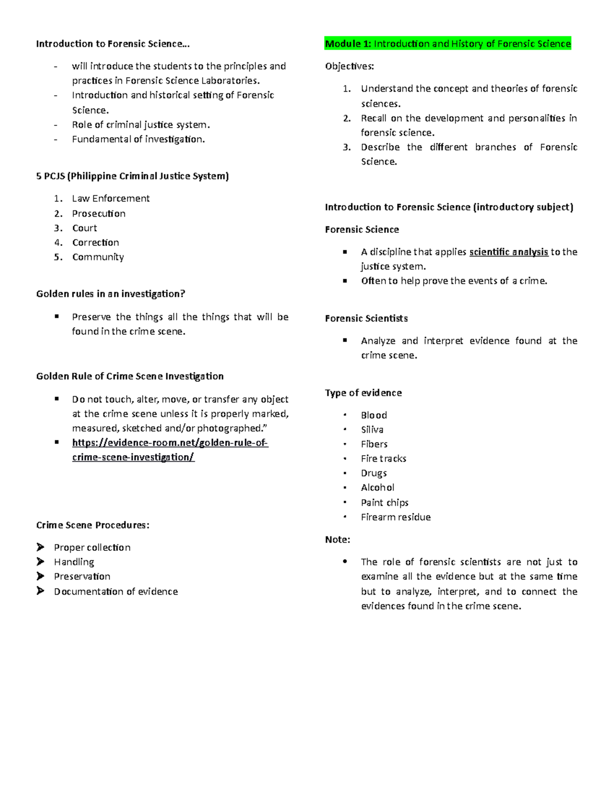 Inbound 6559214153747934759 - Introduction to Forensic Science... will ...