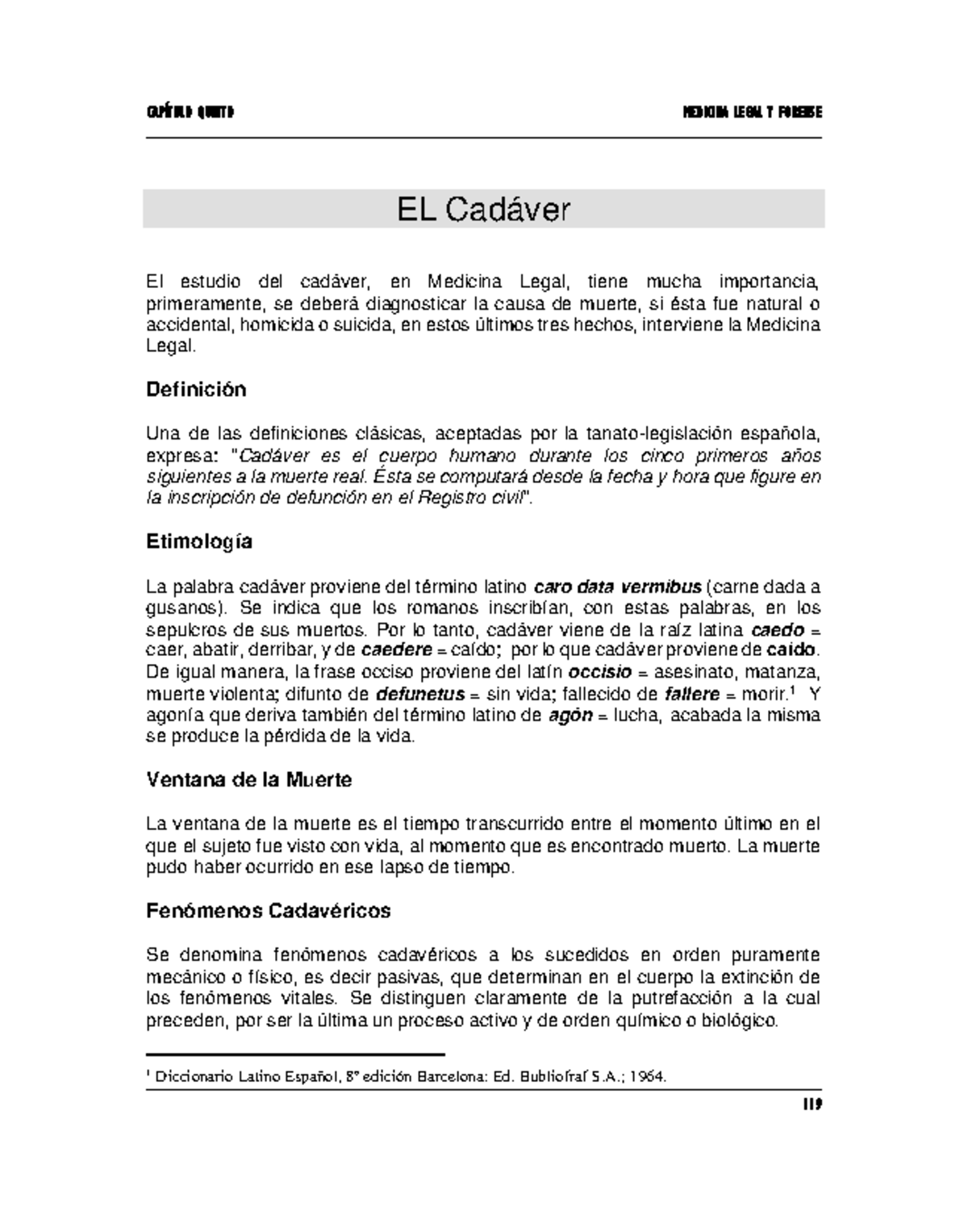 Cadaver - n njnm jikokl kmkpk kmokpl mplpl mokñ, m kmkpkp - CAPÍTULO ...