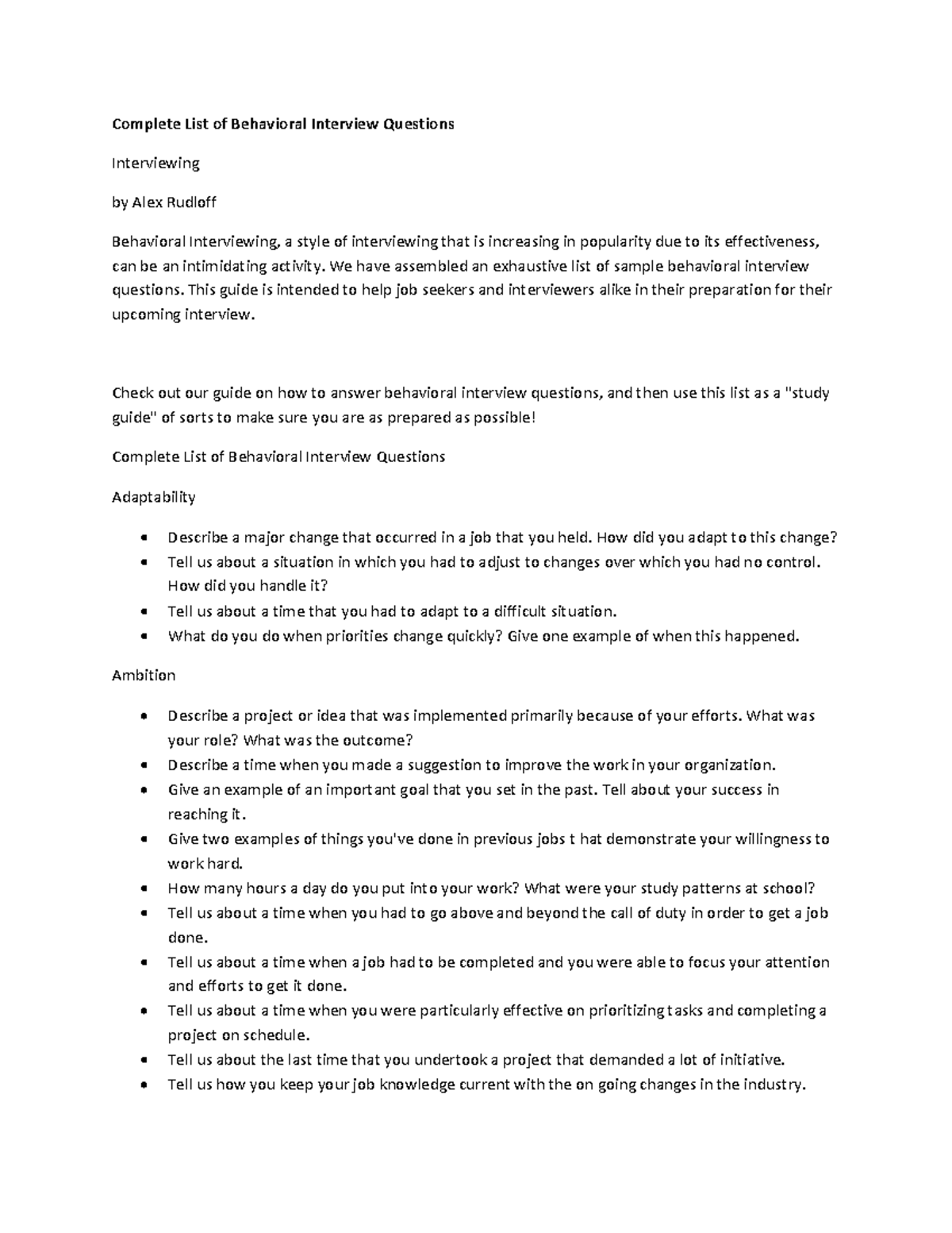 A667849305 20264 11 2018 completelistofbehavioral - Complete List of ...