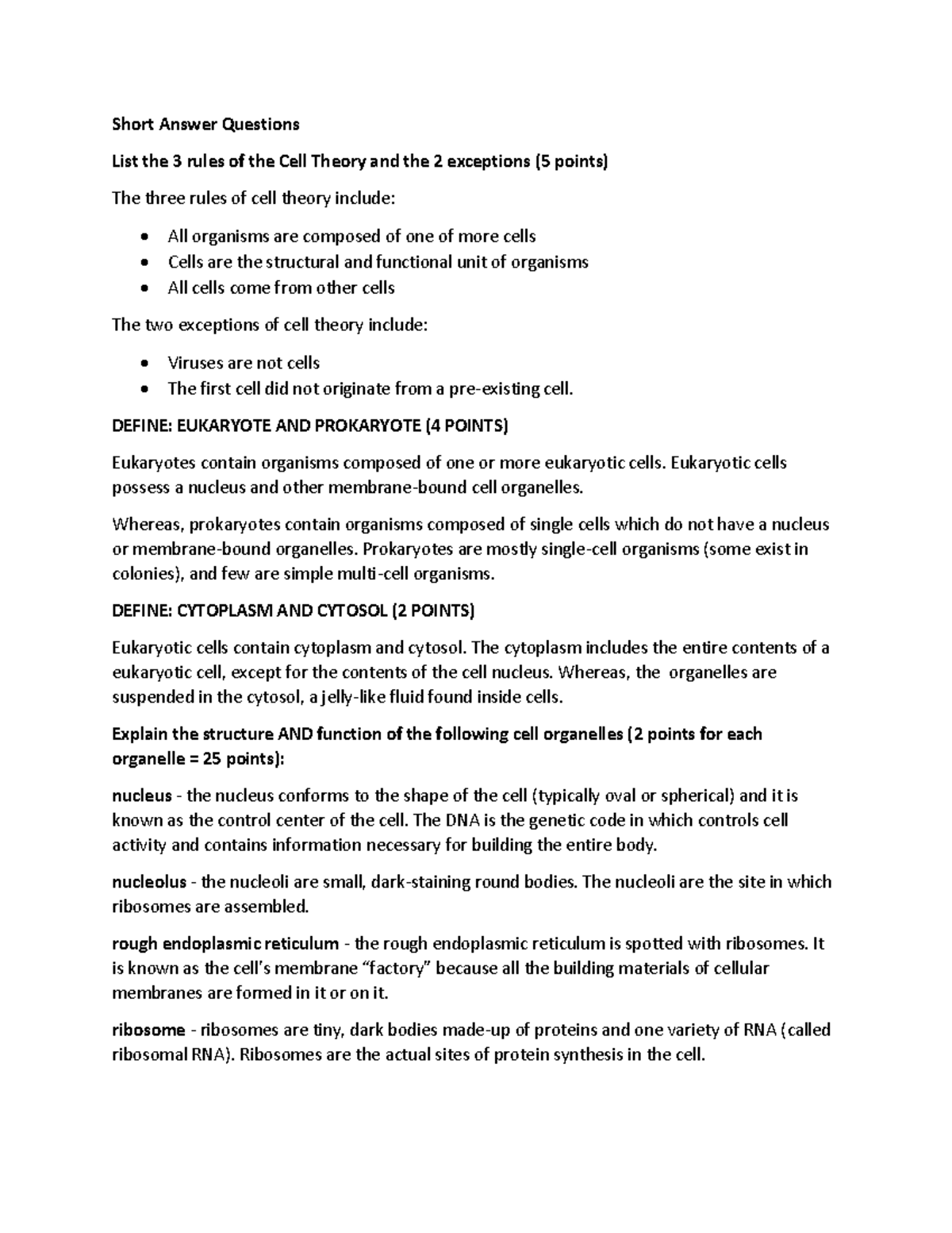 Bio 101 Cell Assignment Warning Tt Undefined Function 32 Warning Tt Undefined Function