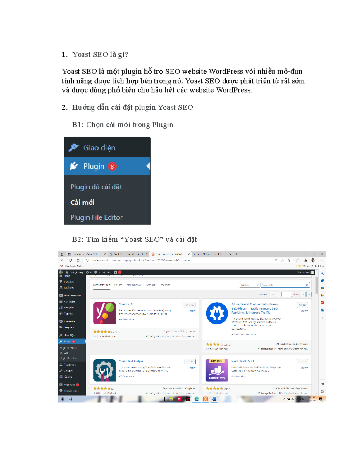 Bui Duc Viet - dscxxc - Yoast SEO là gì? Yoast SEO là một plugin hỗ trợ ...