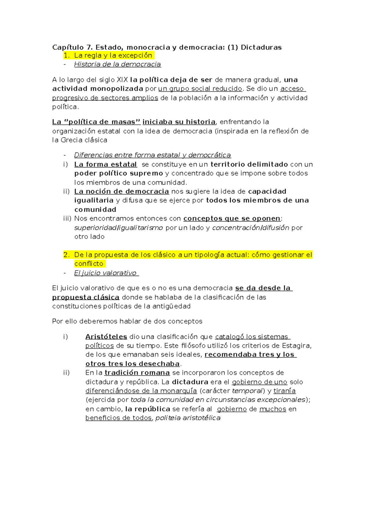 Capitulo 7 - Ciencia política. Un manual - Capítulo 7. Estado ...