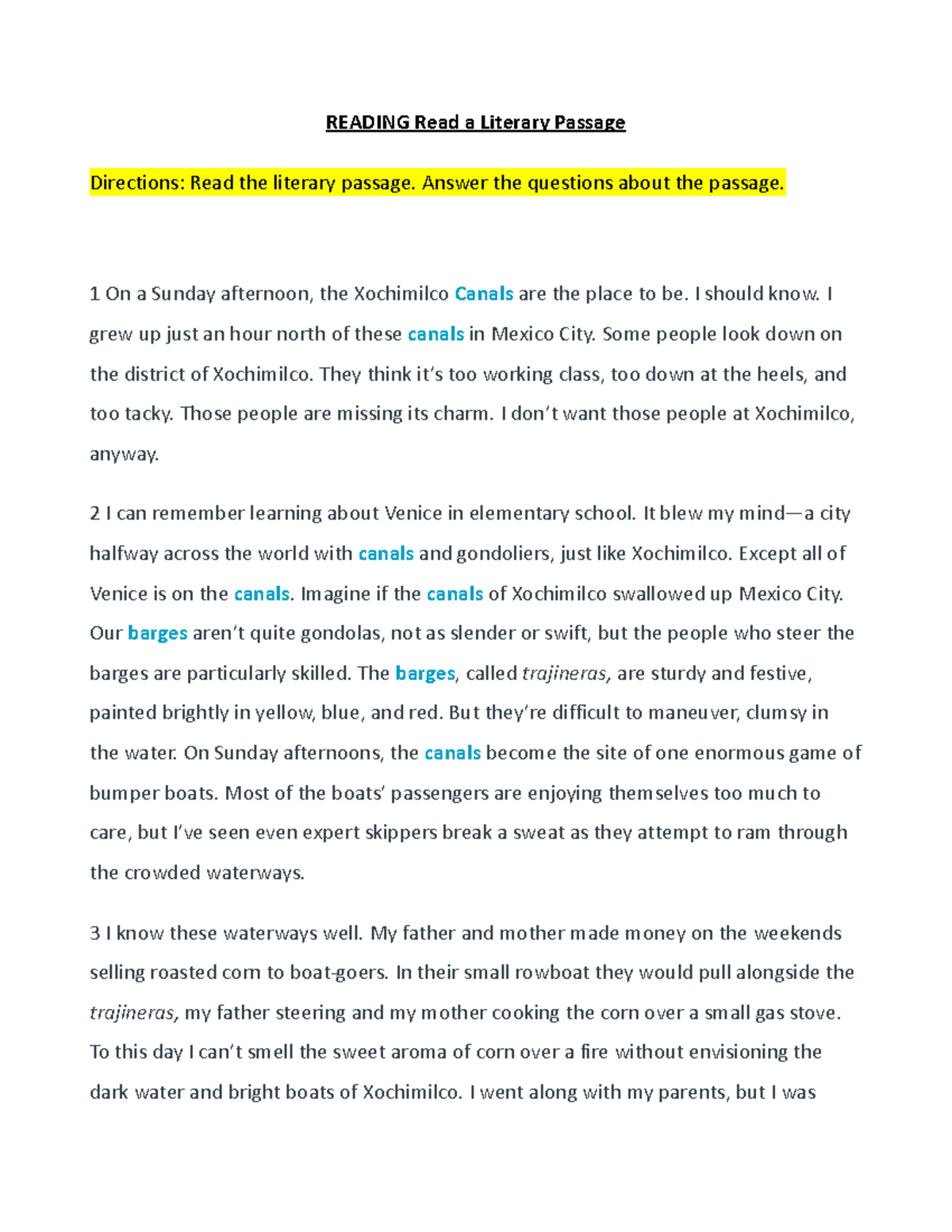 Copy of ROA 4 Sept 19-30 Assignment 4- Read a Literary Passage ...