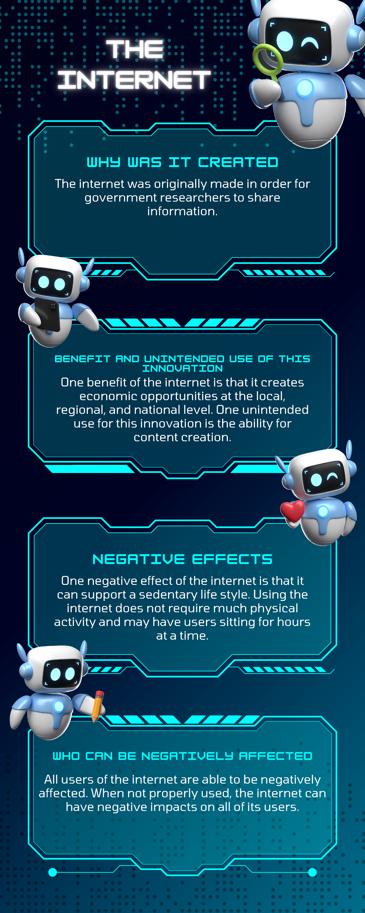 Artificial intelligence to Enhance Language Skills Infographic in Blue ...