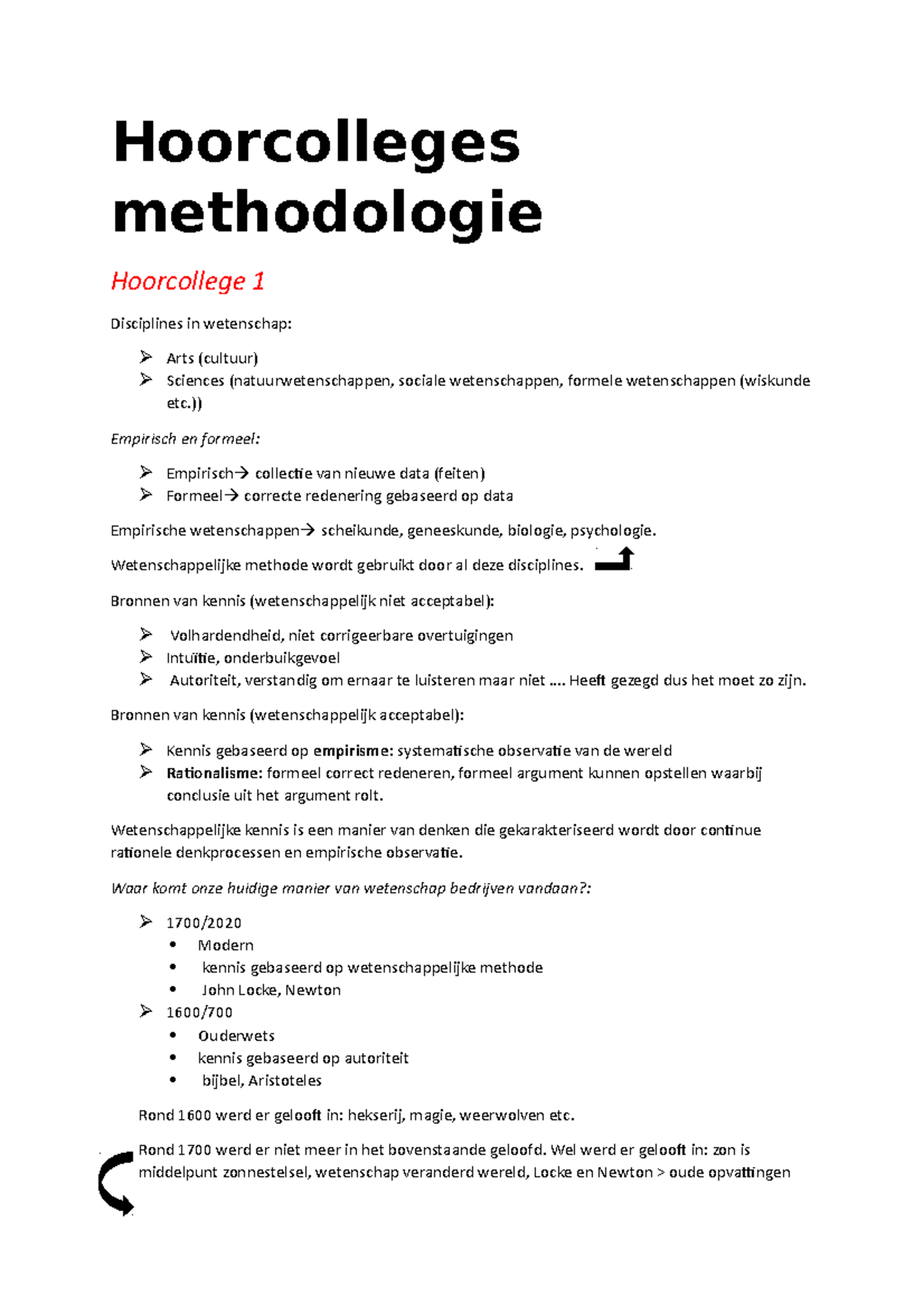 Hoorcolleges Methodologie Online Colleges Hoorcolleges Methodologie