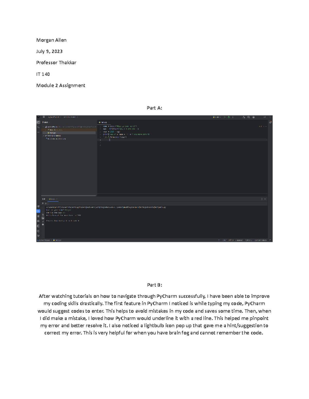 Document 1 - N/a - IT140 - SNHU - Studocu