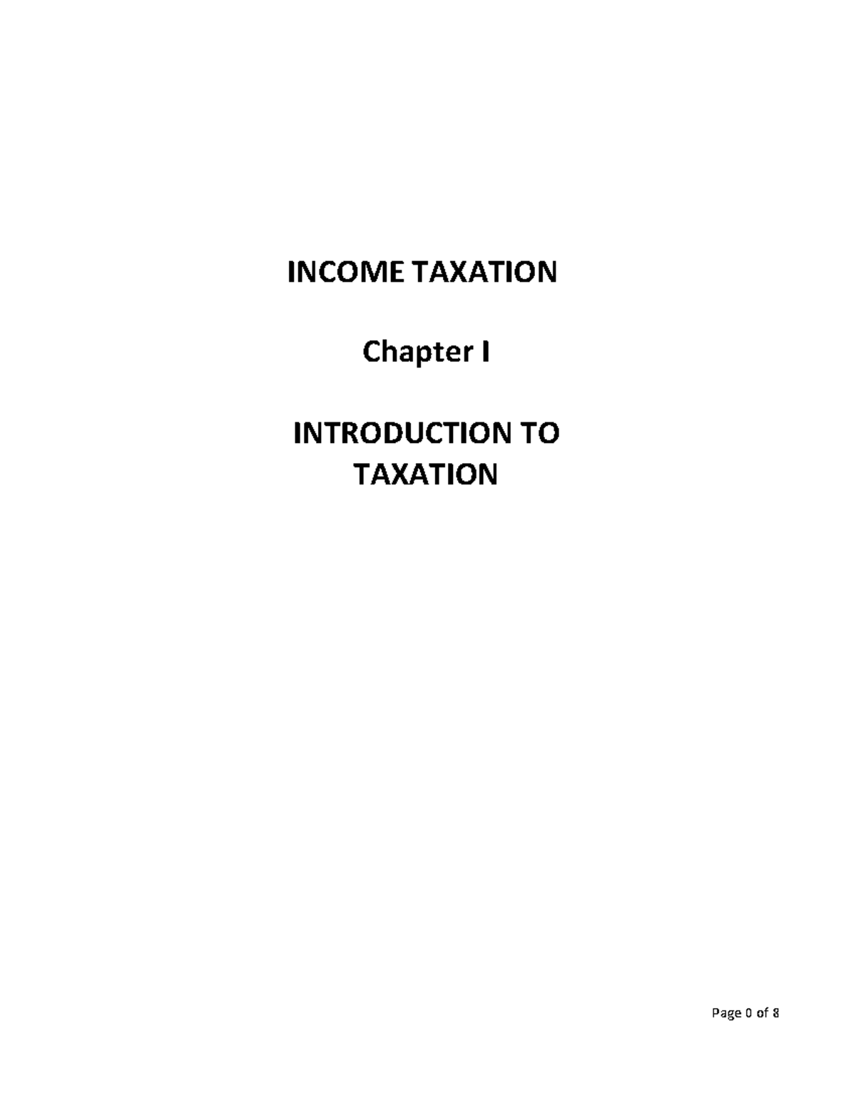 Chapter 1 Introduction To Taxation Warning Tt Undefined Function 32 Warning Tt