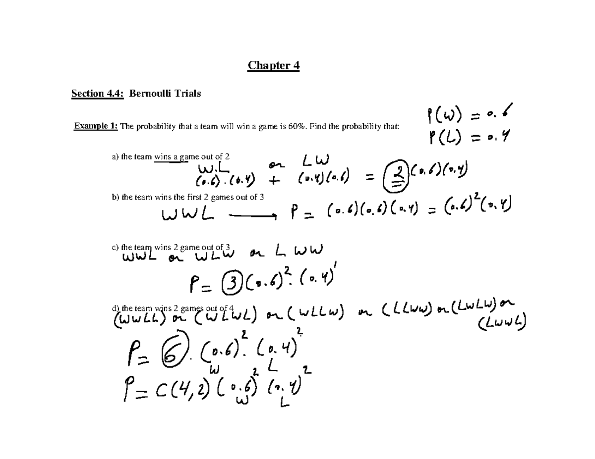 Chapter 4 - 4 - Math 118 Maan Omraan IUPUI, notes, questions and ...