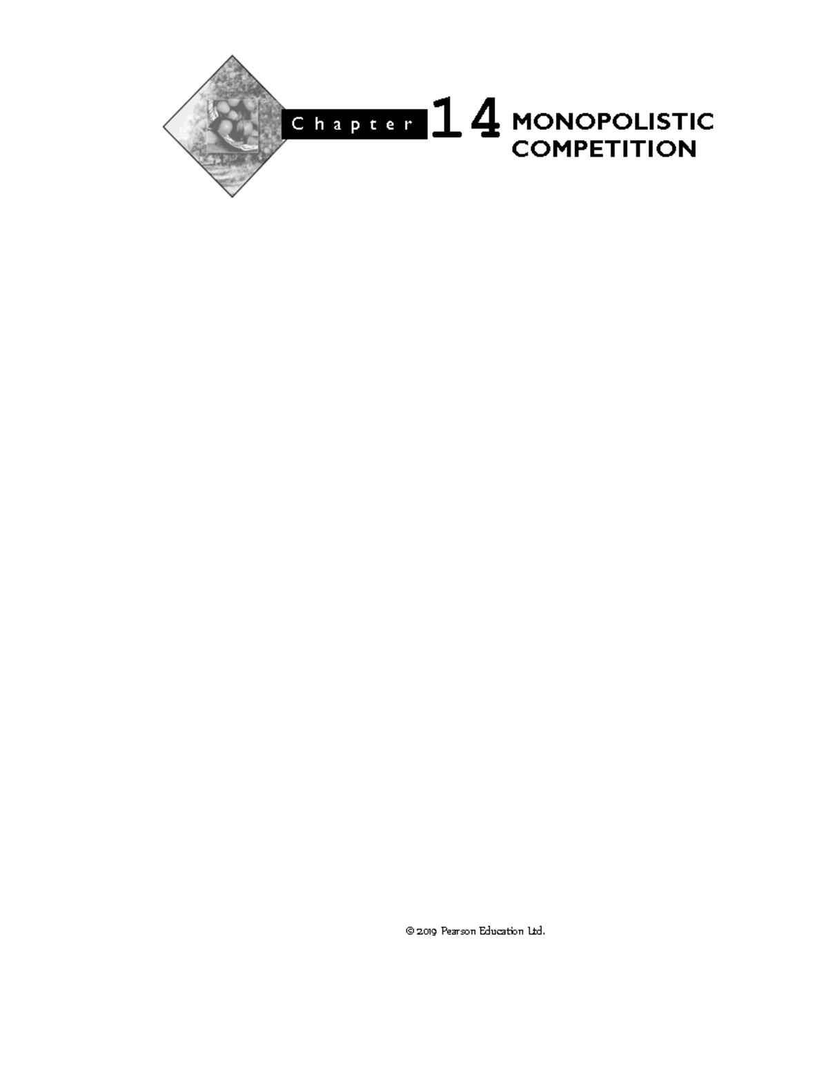 Problems Solution Ch - materials - 14 MONOPOLISTIC COMPETITION C h a p t e r 1 9 8 C H A P T E R ...