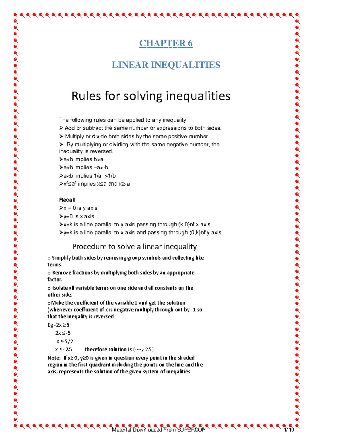PDF Document(18) - Batter notes for study - CHAPTER 6 LINEAR ...