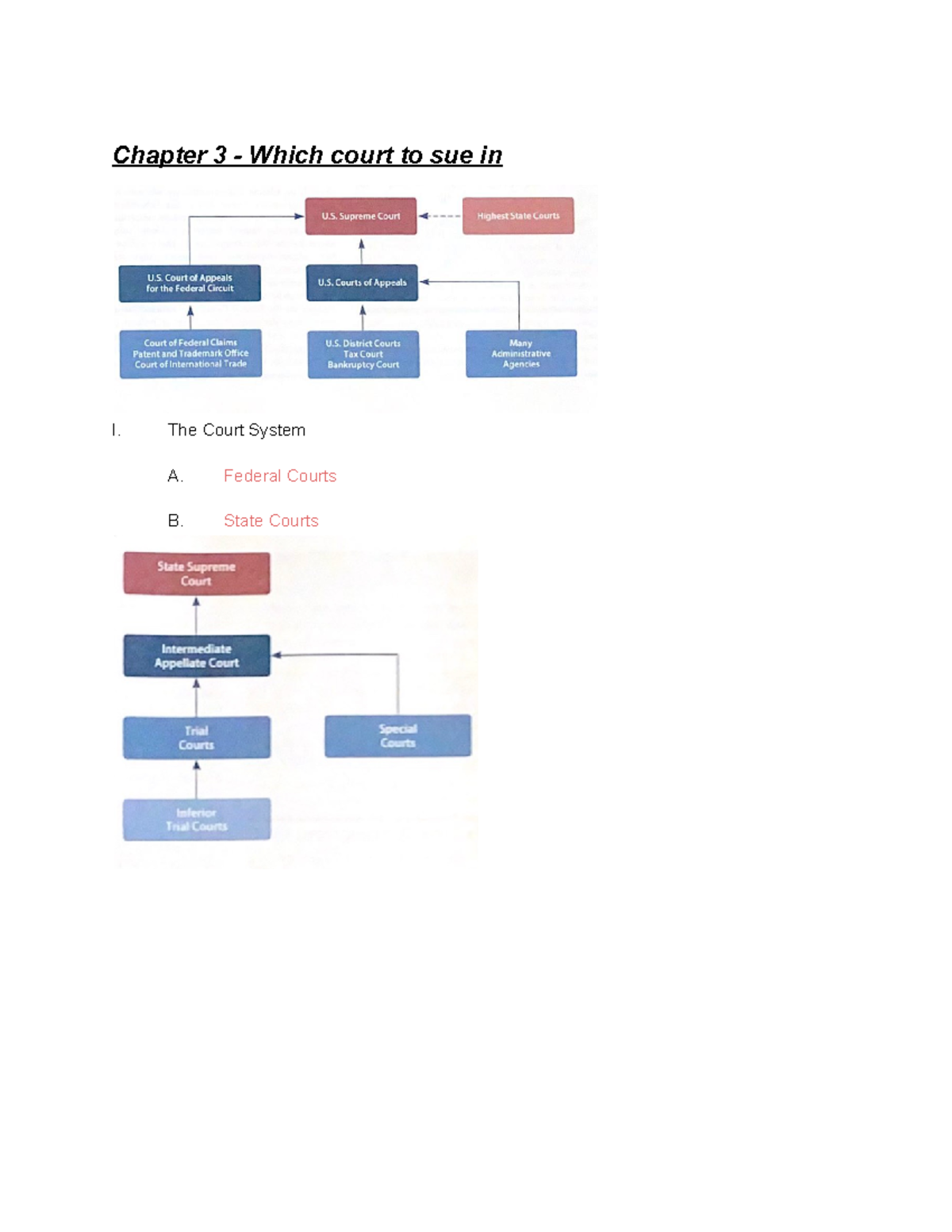 BSL 212 Lecture Notes Simplified and Organized - Chapter 3 - Which ...
