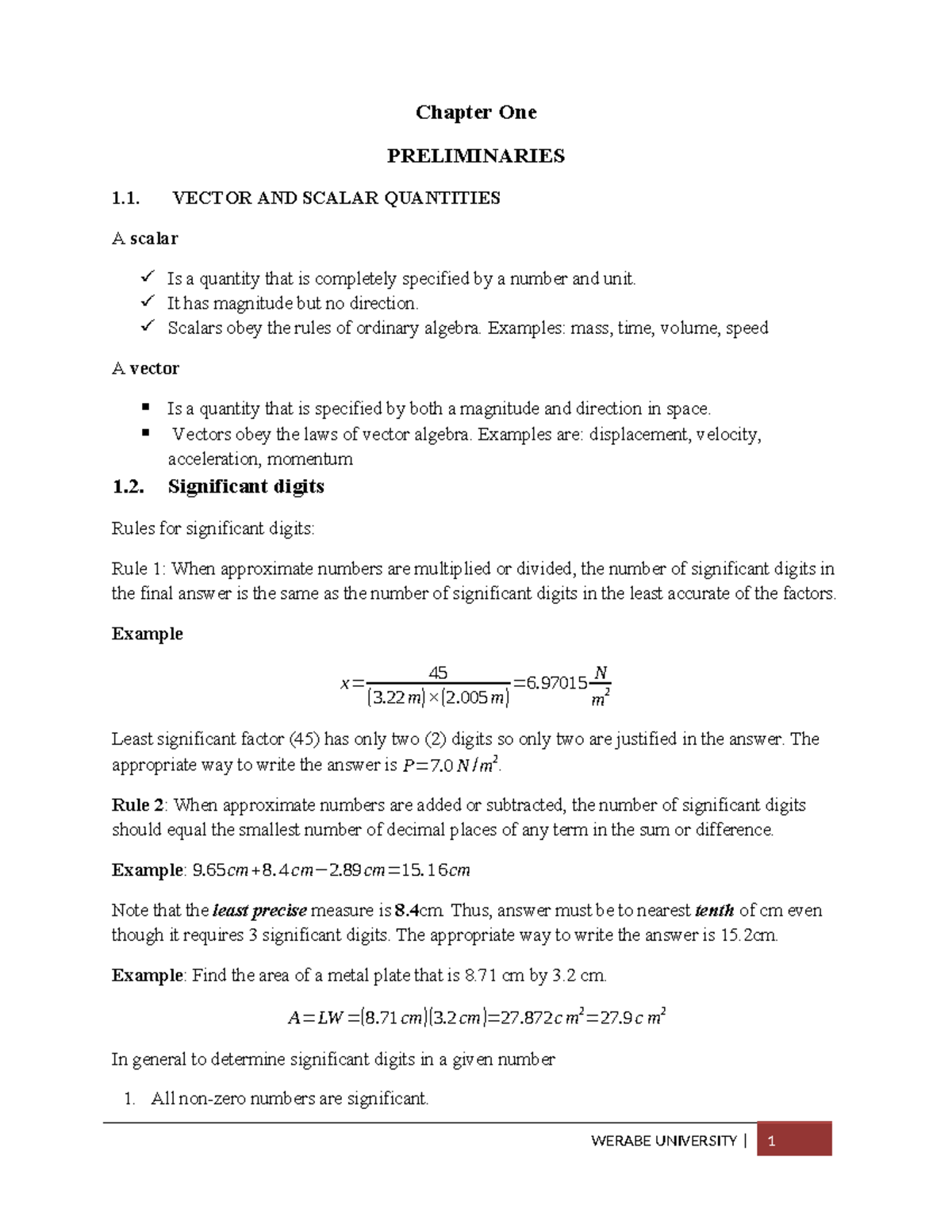 Chapter One - READ IT CAREFULLY - ####### Chapter One ...