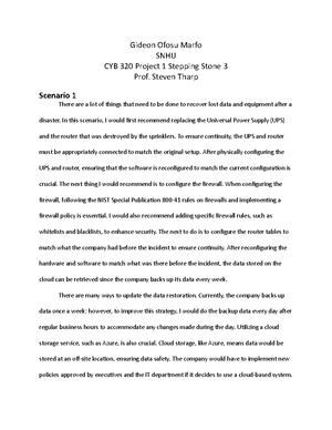 CYB 400 Module Two Lab Worksheet Gideon Marfo - CYB 400 Module Two Lab ...