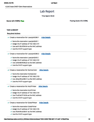 4.4.4 Configure a DHCP Relay Agent - CMSY 158 - Studocu