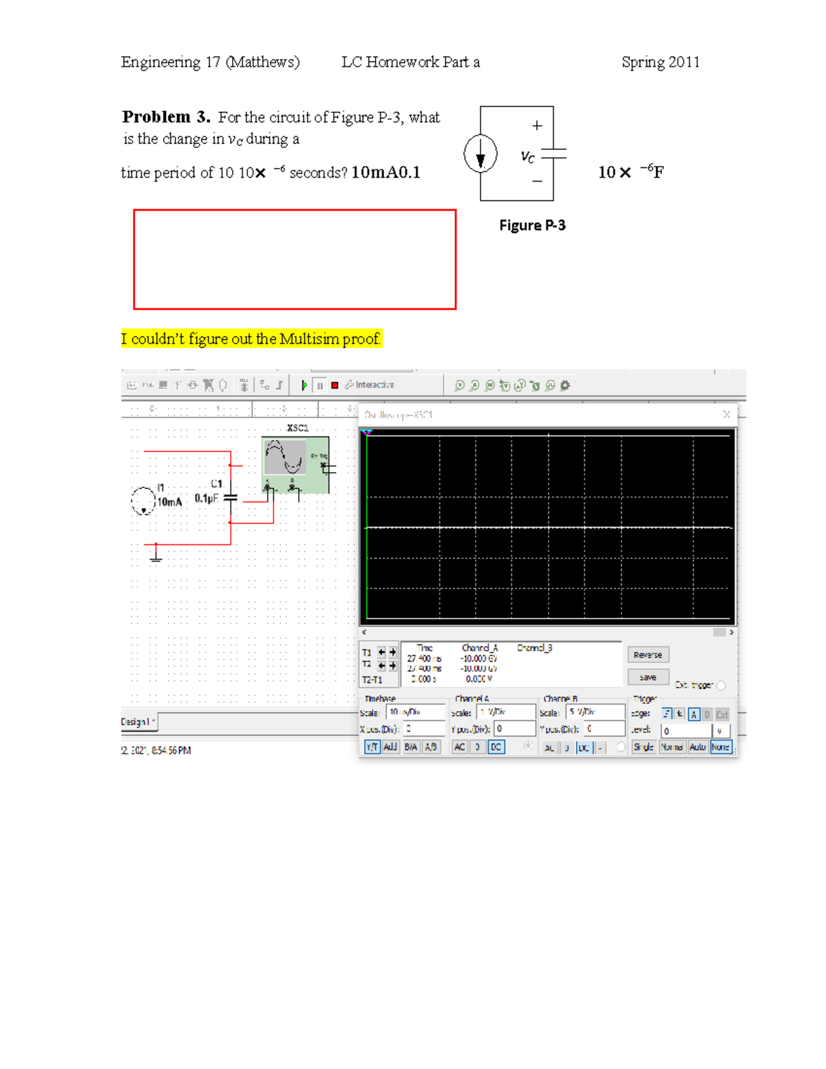 Starkey Robert ENGR 17LCHW - Engineering 17 (Matthews) LC Homework Part a Spring 2011 Problem 3 ...