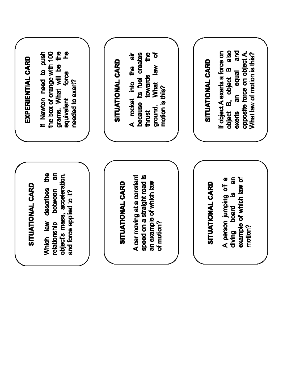 Sample Cards - Physics - Studocu