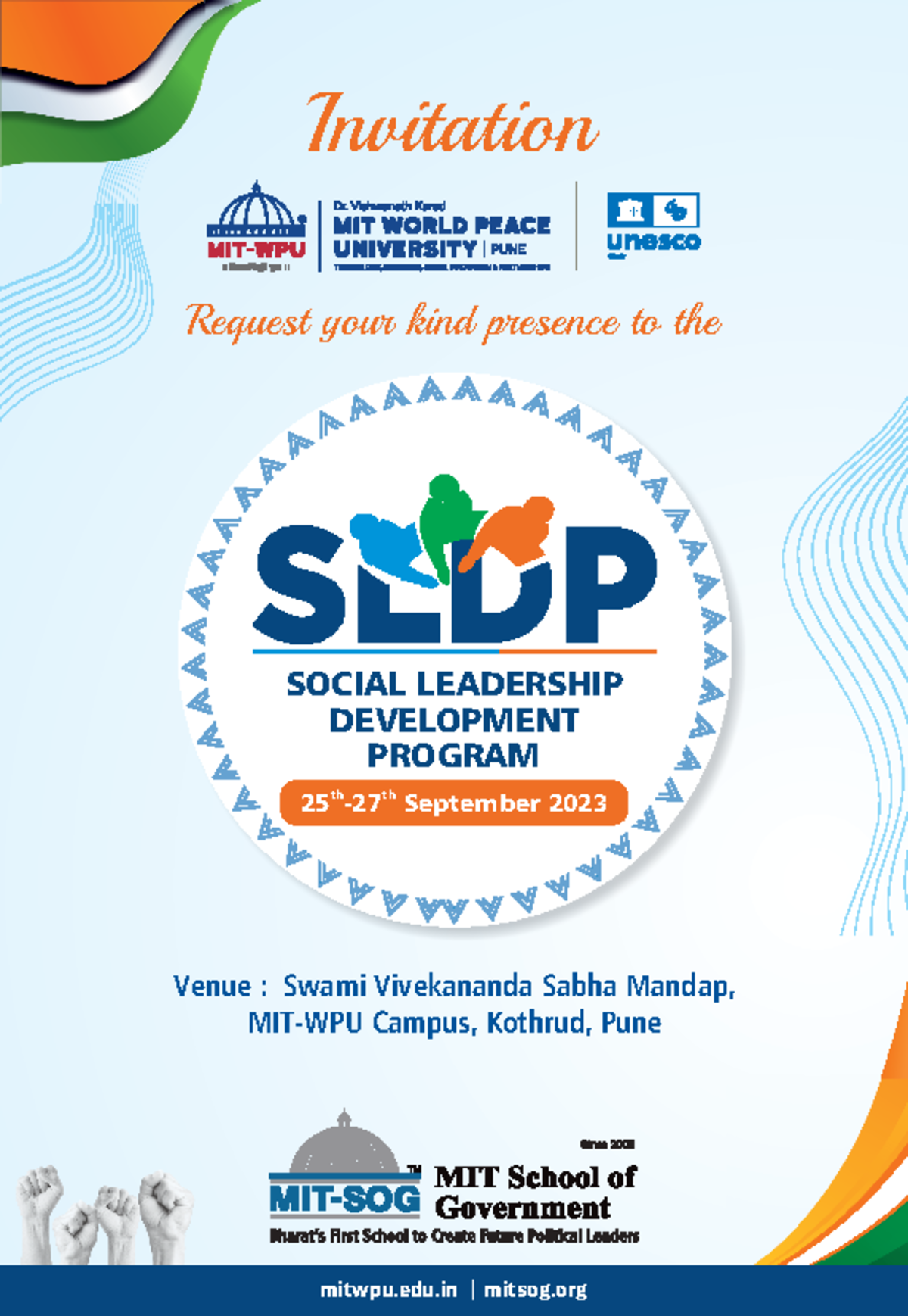 SLDP-2023 Invitation - social work descriptiom - ####### Chair ...