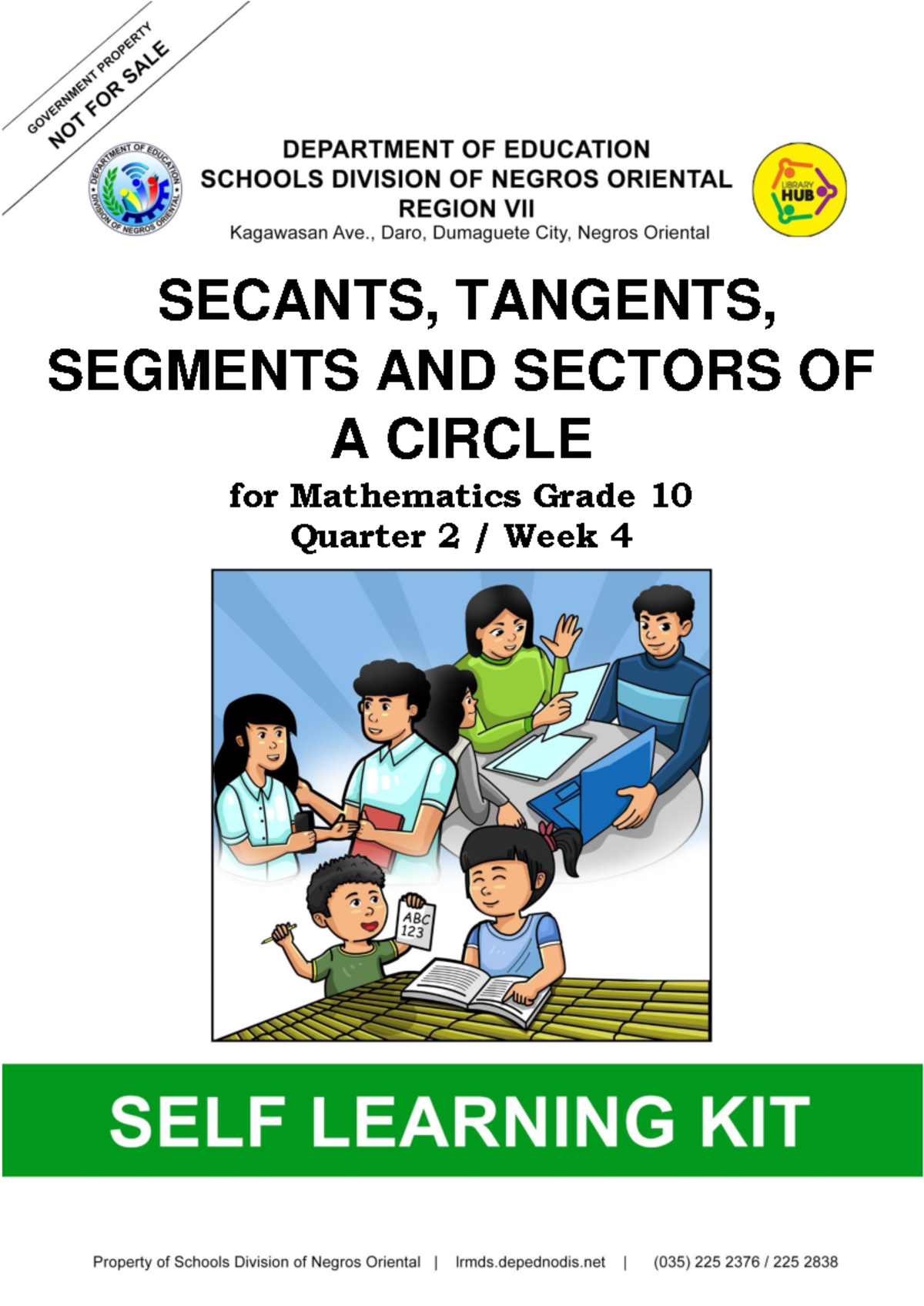Secants Math 10-Q2-Week-4 - SECANTS, TANGENTS, SEGMENTS AND SECTORS OF ...