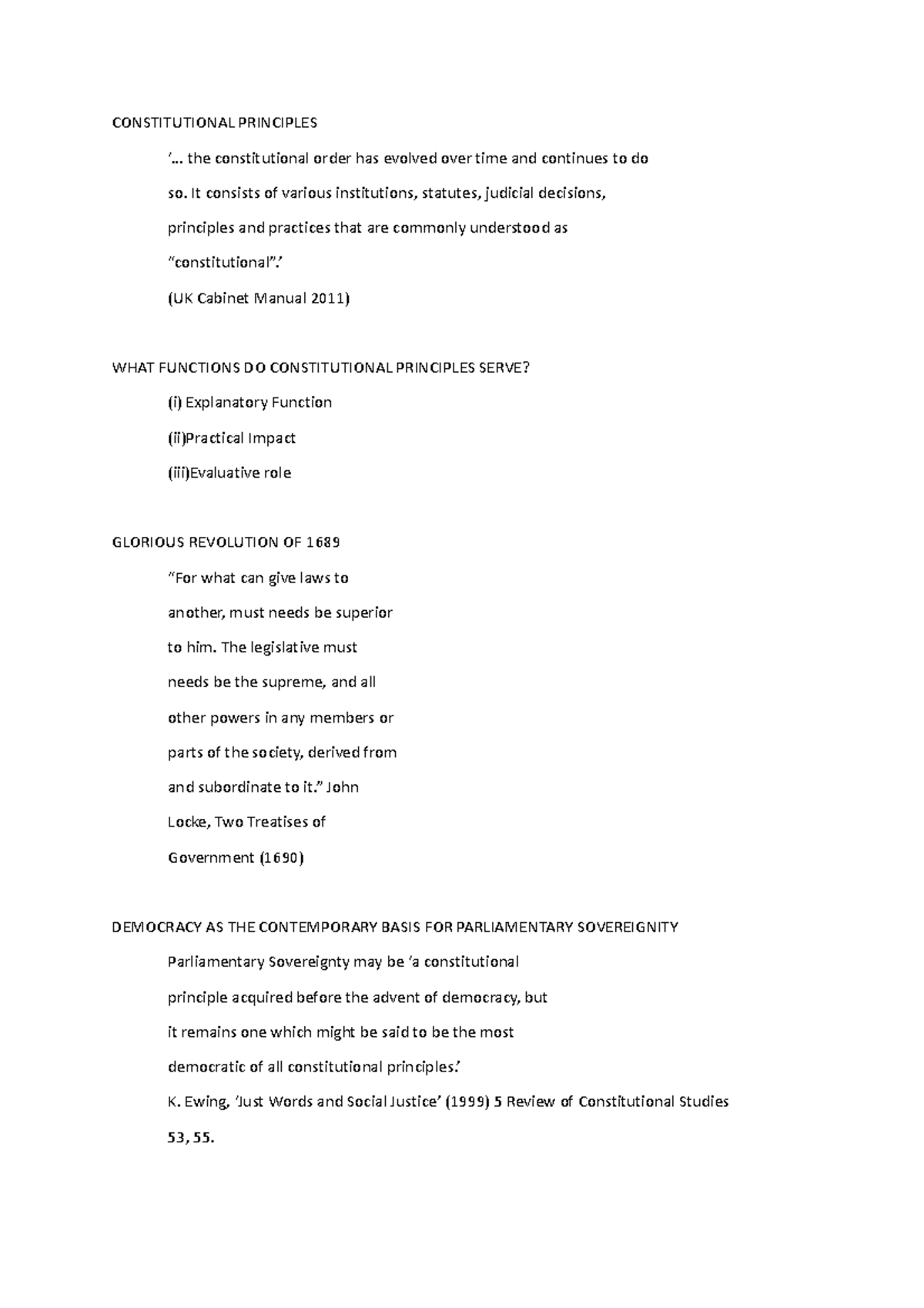 Constitutional Principles - CONSTITUTIONAL PRINCIPLES ‘... the ...