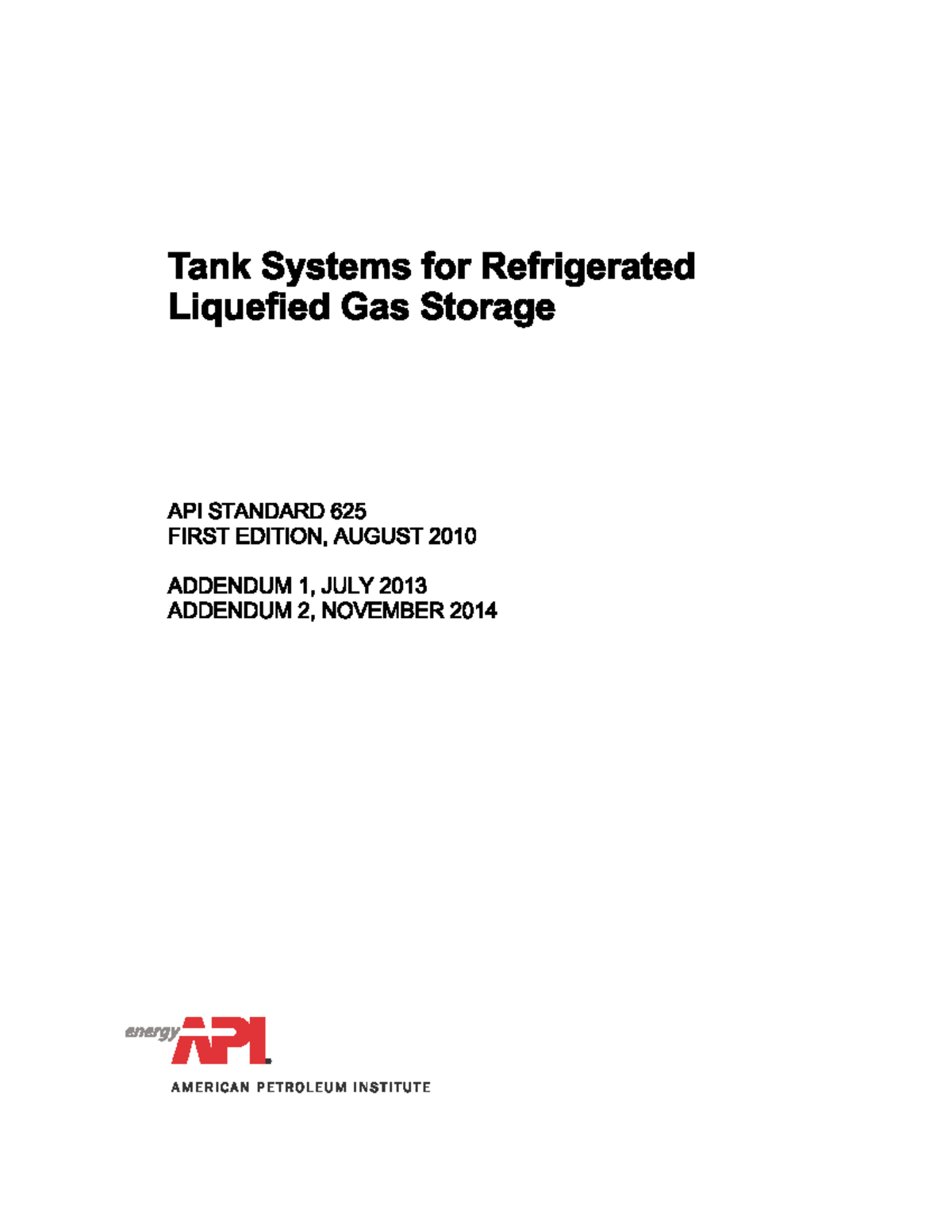 API 625 2014 full - API 625 - Electrical Engineering - Studocu