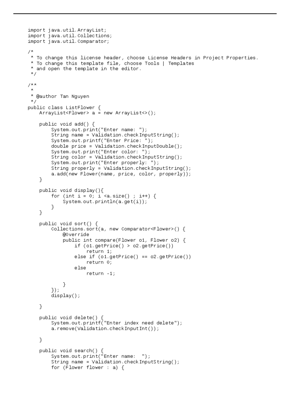 List Flowerjava - import java.util; import java.util; import java.util ...